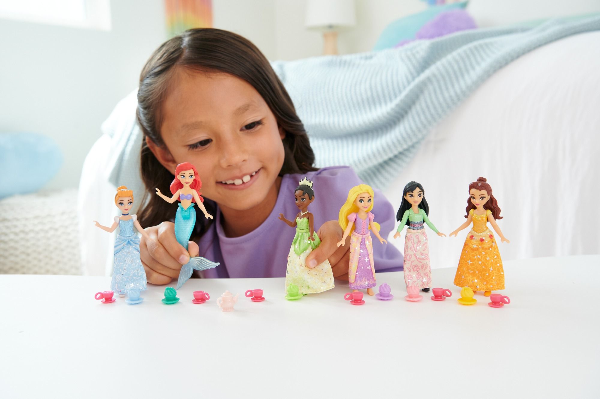 Disney Princess Small Dolls 6 Pack – Plush World