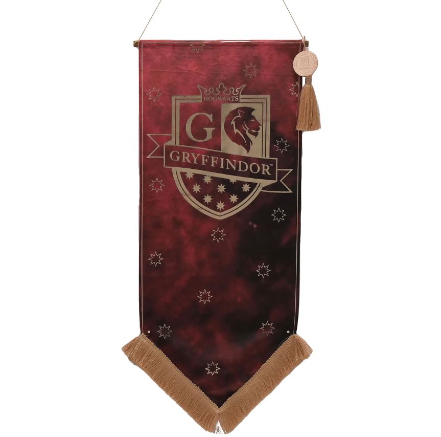 WARNER BROS HARRY POTTER ALUMNI HANGING BANNER GRYFFINDOR – Plush World