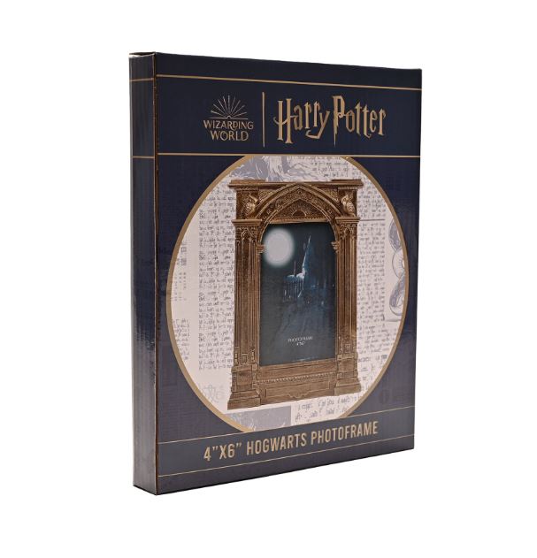 WARNER BROS HARRY POTTER ALUMNI GOLD PHOTO FRAME HOGWARTS – Plush World